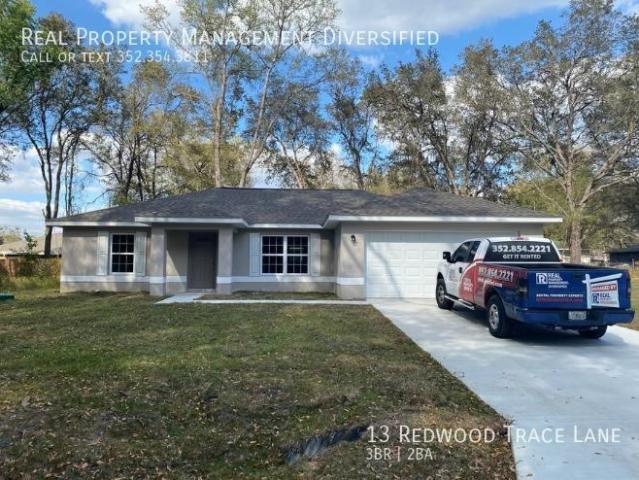 3 Br, 2 bath, Single Family 13 Redwood Trace Lane