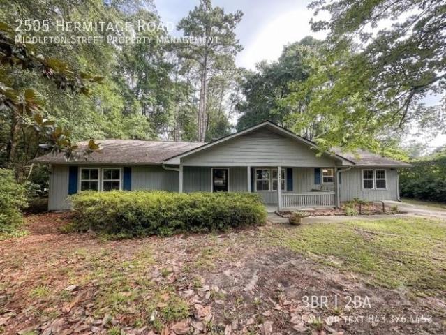3 Br, 2 bath, Single Family 2505 Hermitage Rd