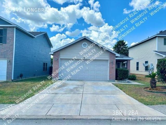3 Br, 2 bath, Single Family 25347 Longbranch Run
