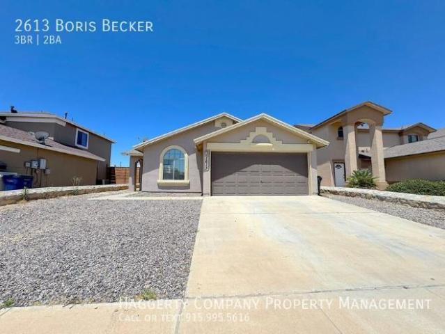 3 Br, 2 bath, Single Family 2613 Boris Becker