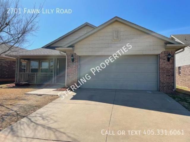 3 Br, 2 bath, Single Family 2701 Fawn Lily Road