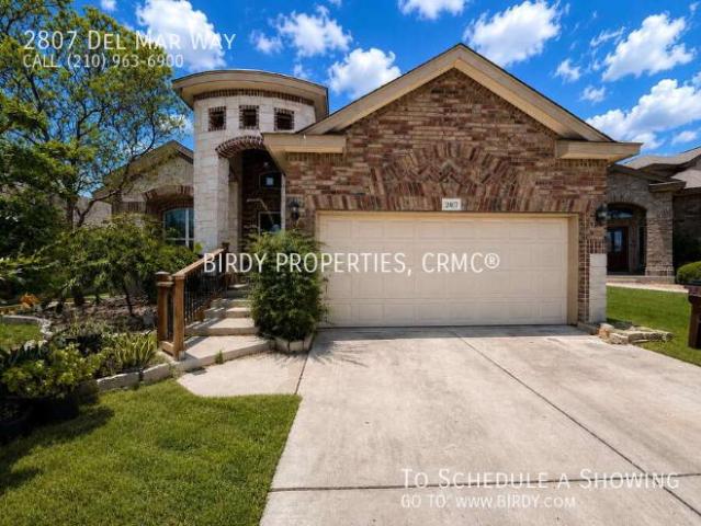3 Br, 2 bath, Single Family 2807 Del Mar Way