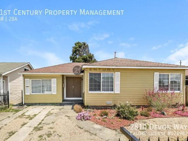 3 Br, 2 bath, Single Family 2810 Devon Way