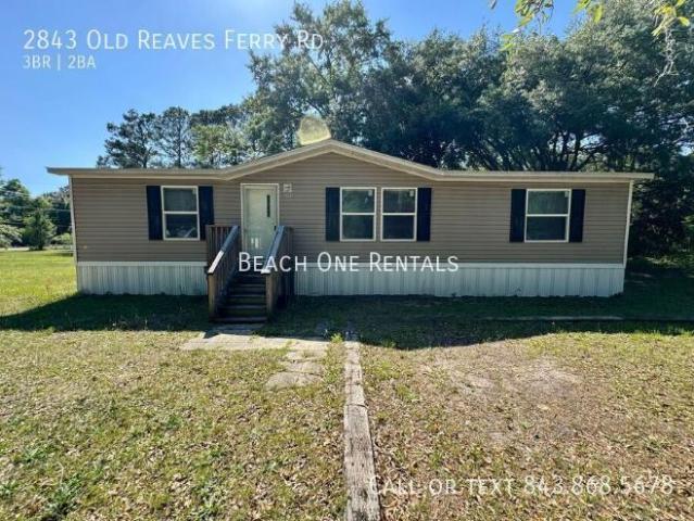 3 Br, 2 bath, Single Family 2843 Old Reaves Ferry Rd