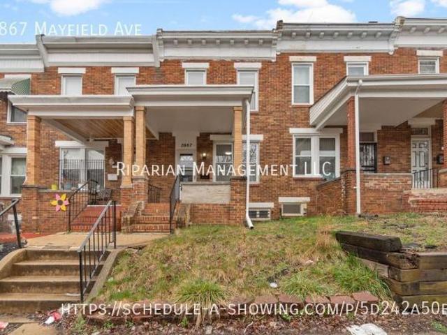 3 Br, 2 bath, Single Family 2867 Mayfield Ave