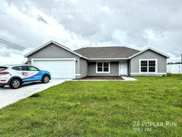 3 Br, 2 bath, Single Family 28 Poplar Run