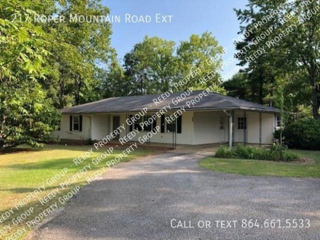 3 Br, 2 bath, Single Family 217 Roper Mountain Rd