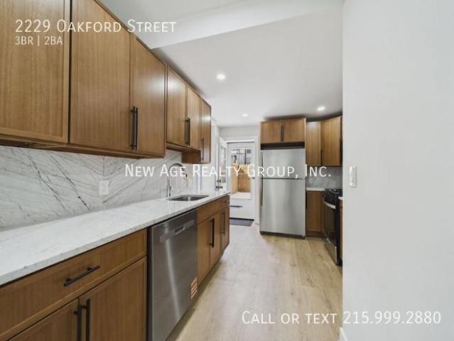 3 Br, 2 bath, Single Family 2229 Oakford Street