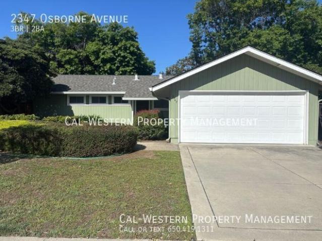 3 Br, 2 bath, Single Family 2347 Osborne Avenue