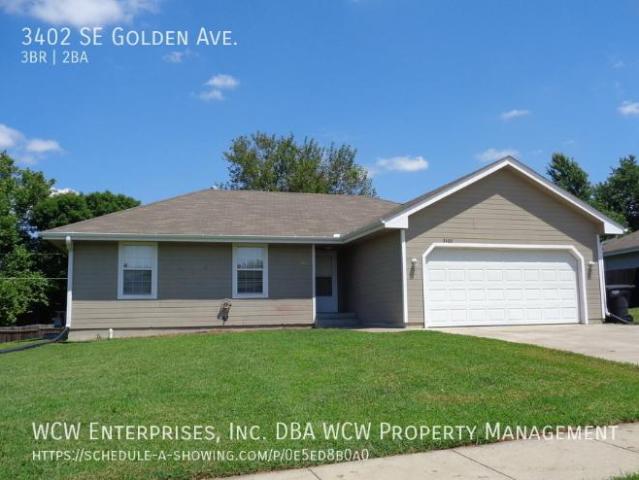 3 Br, 2 bath, Single Family 3402 SE Golden Ave