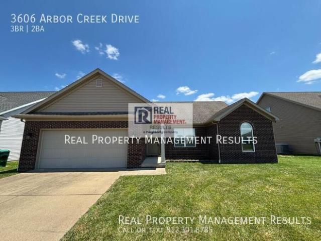 3 Br, 2 bath, Single Family 3606 Arbor Creek Drive