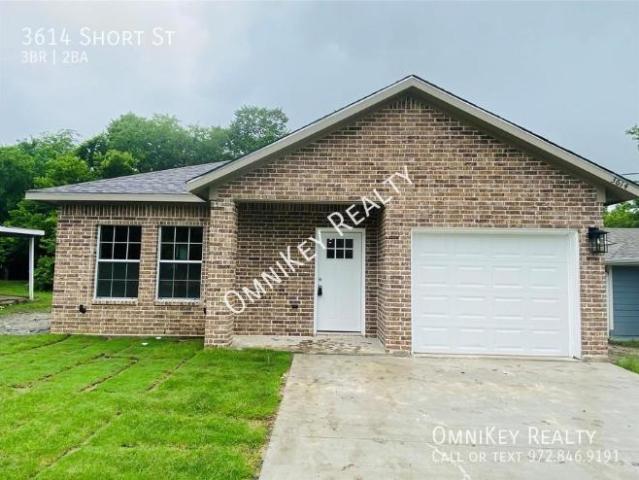 3 Br, 2 bath, Single Family 3614 Short St