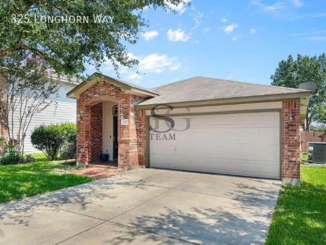 3 Br, 2 bath, Single Family 325 Longhorn Way