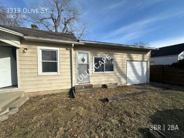 3 Br, 2 bath, Single Family 3319 Olive St
