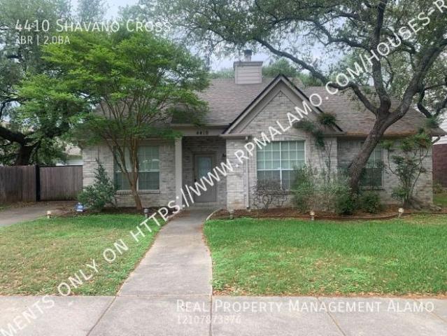 3 Br, 2 bath, Single Family 4410 Shavano Cross
