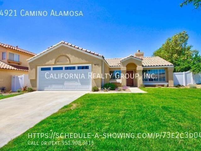 3 Br, 2 bath, Single Family 44921 Camino Alamosa