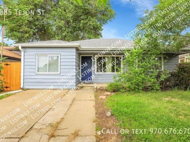 3 Br, 2 bath, Single Family 4885 Tejon St