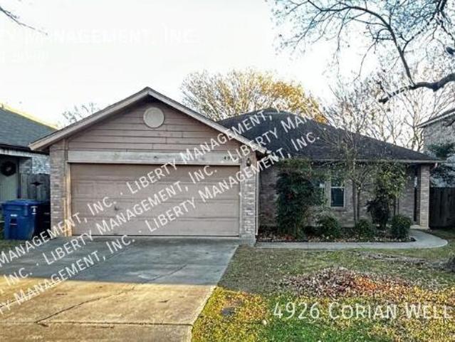 3 Br, 2 bath, Single Family 4926 Corian Well Drive