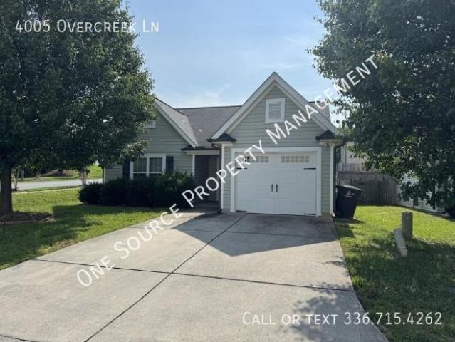 3 Br, 2 bath, Single Family 4005 Overcreek Ln