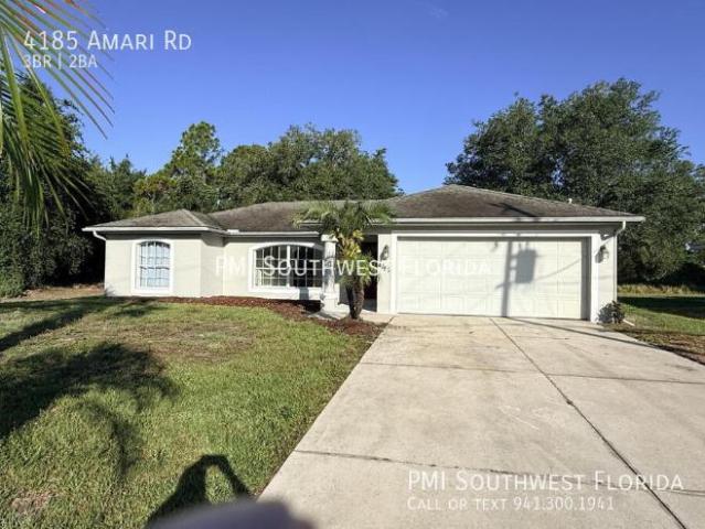 3 Br, 2 bath, Single Family 4185 Amari Rd