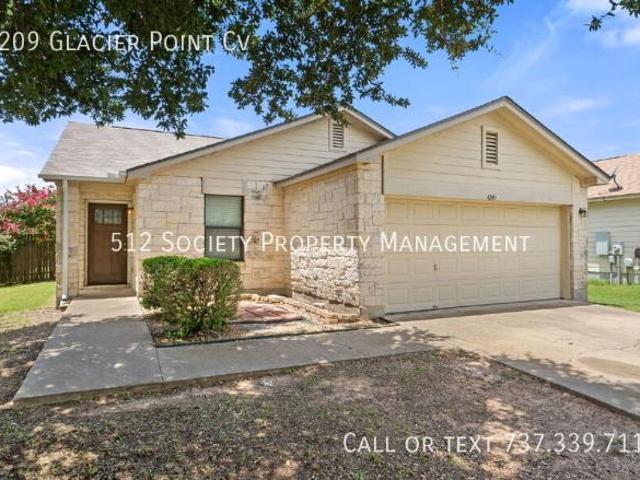 3 Br, 2 bath, Single Family 4209 Glacier Point Cv