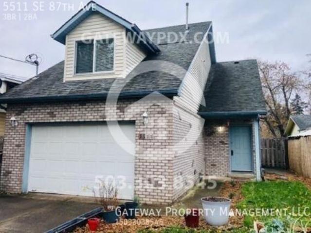 3 Br, 2 bath, Single Family 5511 SE 87th Ave