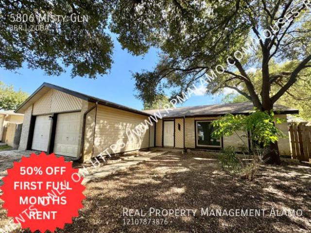 3 Br, 2 bath, Single Family 5806 Misty Gln