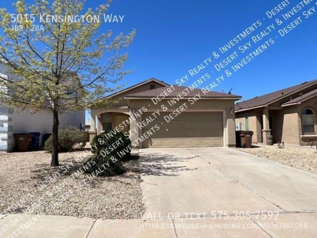 3 Br, 2 bath, Single Family 5015 Kensington Way
