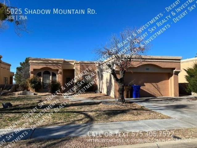 3 Br, 2 bath, Single Family 5025 Shadow Mountain Rd