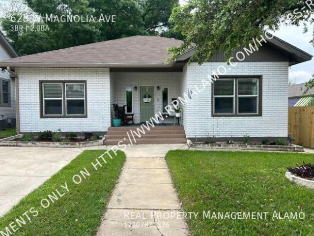 3 Br, 2 bath, Single Family 628 W Magnolia Ave