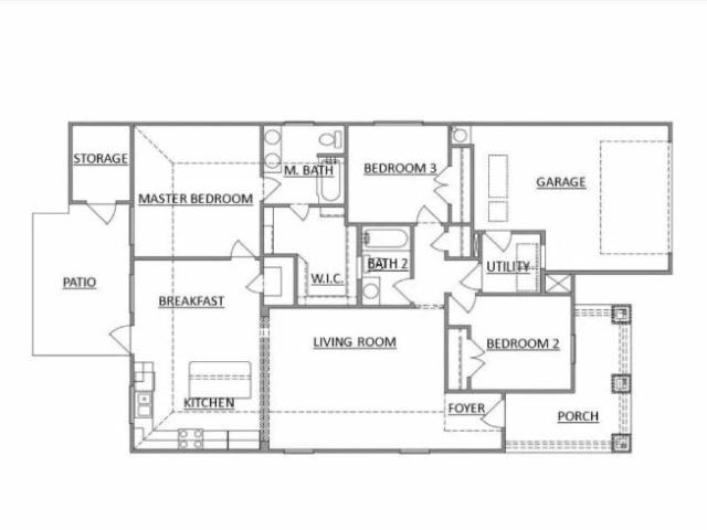 3 Br, 2 bath, Single Family 7433 Kolda Dr