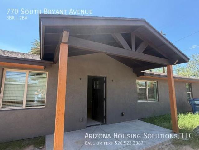 3 Br, 2 bath, Single Family 770 South Bryant Avenue