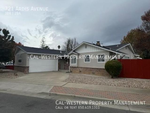 3 Br, 2 bath, Single Family 721 Ardis Avenue