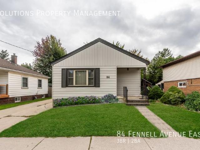 3 Br, 2 bath, Single Family 84 Fennell Avenue East