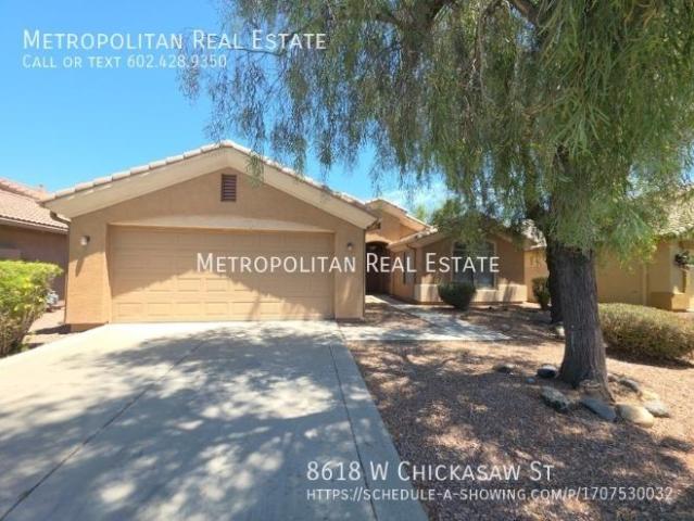 3 Br, 2 bath, Single Family 8618 W Chickasaw St