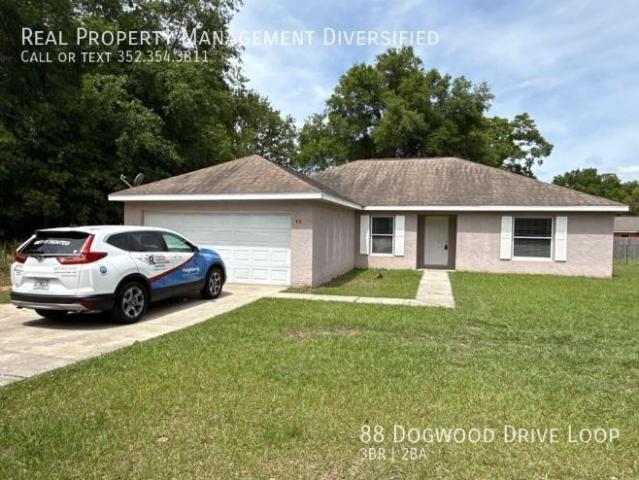 3 Br, 2 bath, Single Family 88 Dogwood Drive Loop