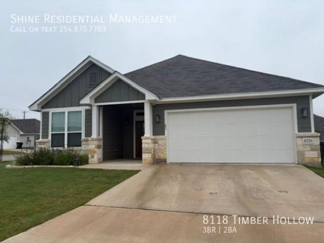 3 Br, 2 bath, Single Family 8118 Timber Hollow