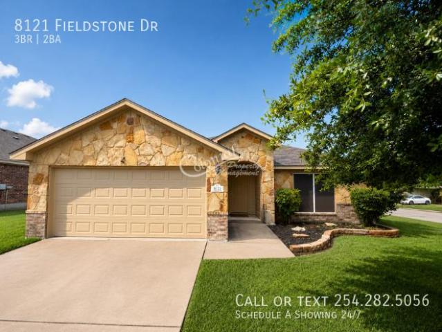 3 Br, 2 bath, Single Family 8121 Fieldstone Dr