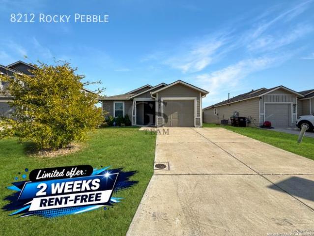 3 Br, 2 bath, Single Family 8212 Rocky Pebble