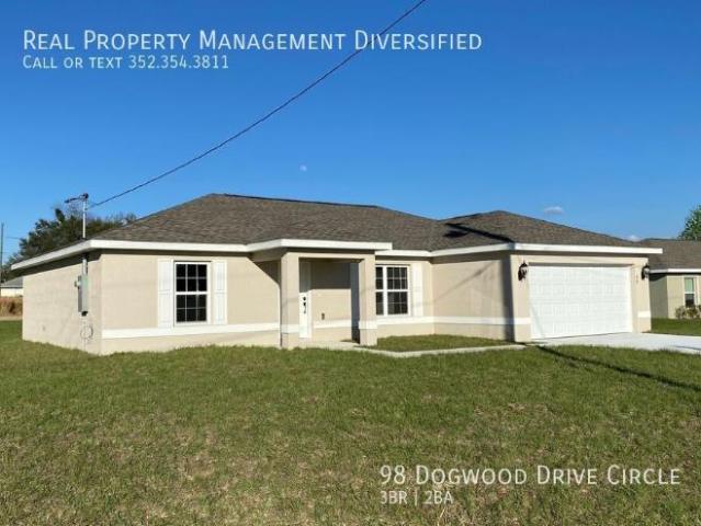 3 Br, 2 bath, Single Family 98 Dogwood Drive Circle