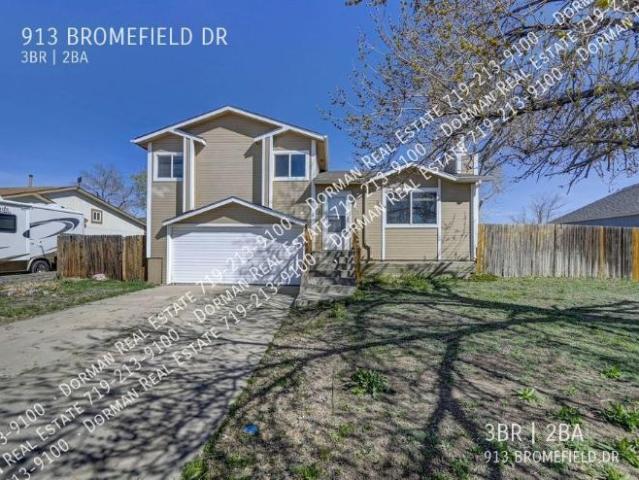 3 Br, 2 bath, Single Family 913 Bromefield Dr