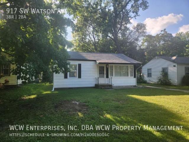 3 Br, 2 bath, Single Family 917 Sw Watson Ave