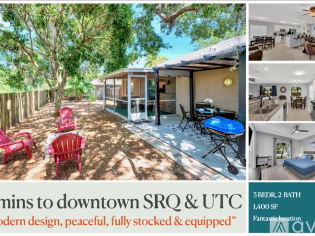 3 BR, 2 BA Apartment Glen Oaks, Sarasota, FL 34235