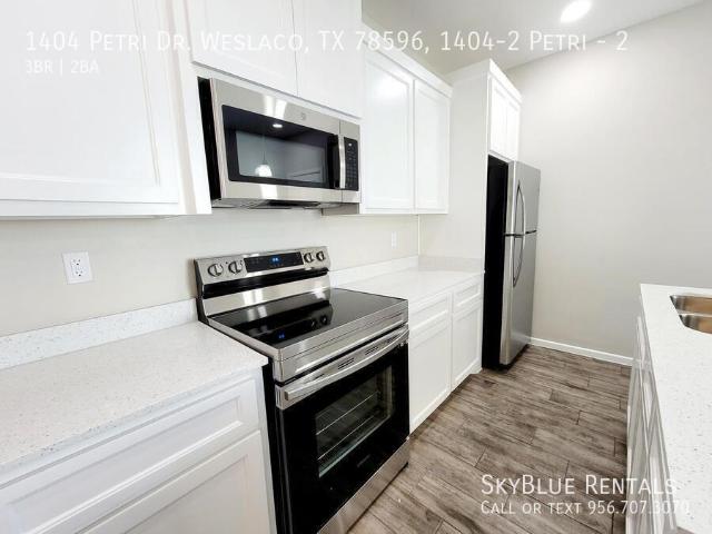 3 BR, 2 BA Apartment 1404 Petri Dr. Weslaco, TX 78596, 1404 2 Petri, Weslaco, TX 78596