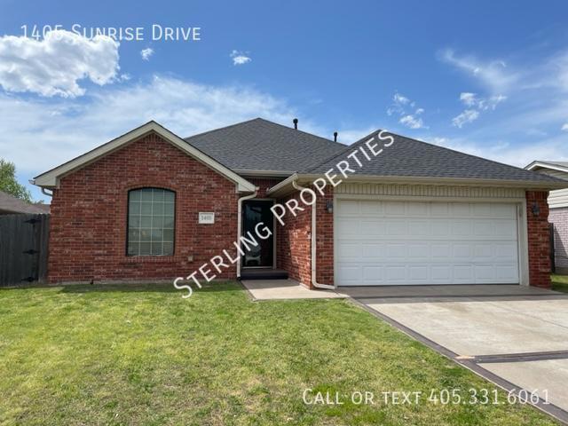 3 BR, 2 BA Apartment 1405 Sunrise Drive, Moore, OK 73160