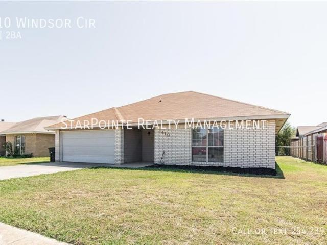 3 BR, 2 BA Apartment 1410 Windsor Cir, Killeen, TX 76549