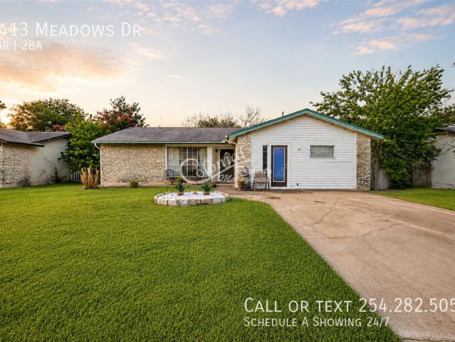 3 BR, 2 BA Apartment 1413 Meadows Dr, Round Rock, TX 78681