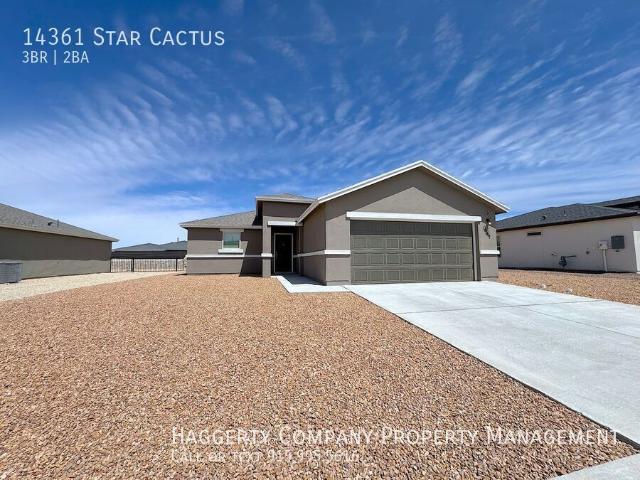3 BR, 2 BA Apartment 14361 Star Cactus, Horizon City, TX 79928