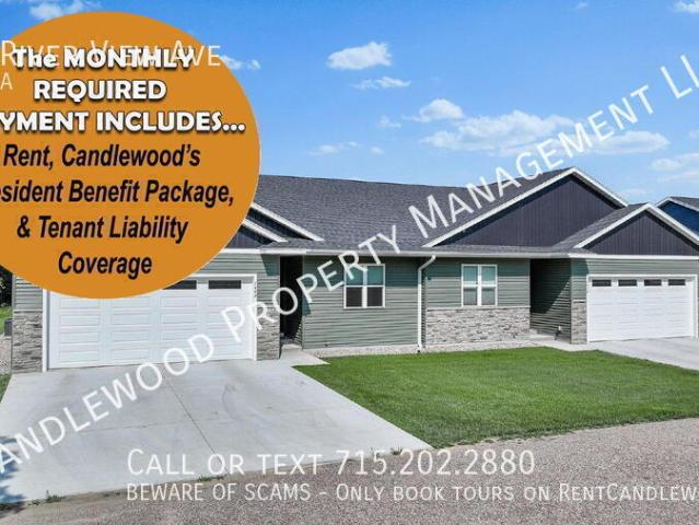 3 BR, 2 BA Apartment 1440 River View Ave, Stevens Point, WI 54481