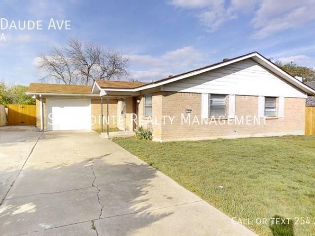 3 BR, 2 BA Apartment 1505 Daude Avenue, Killeen, TX 76549